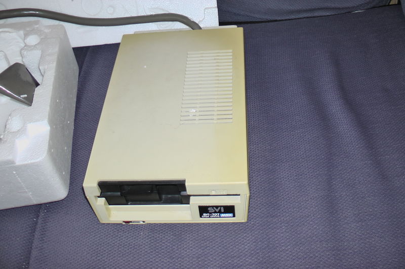 CP/M on Spectravideo SVI-728/SVI-707 using openMSX